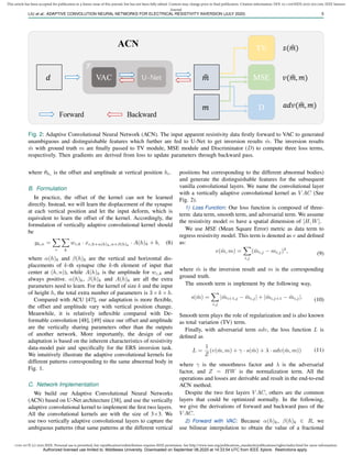 Adaptive Convolution Neural Networks for Electrical Resistivity Inversion | PDF