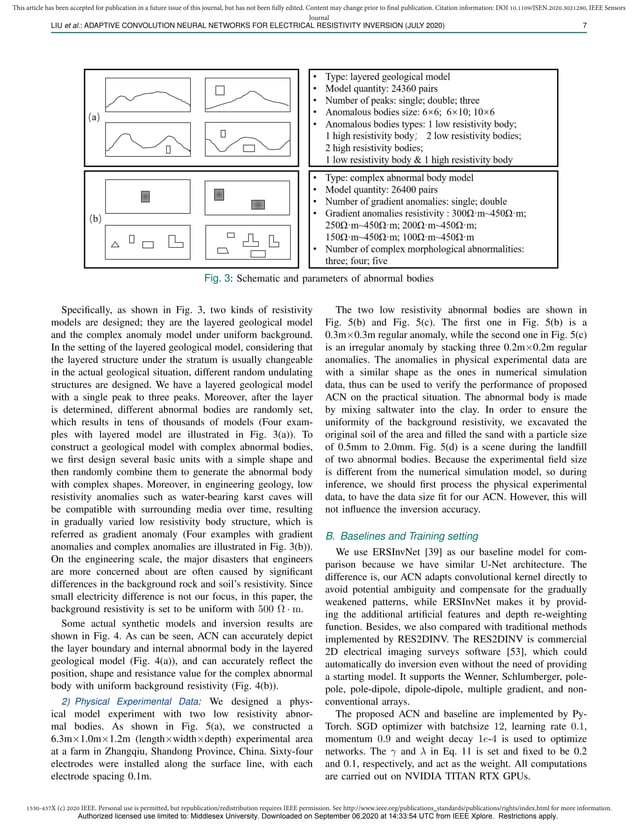 Adaptive Convolution Neural Networks for Electrical Resistivity Inversion | PDF
