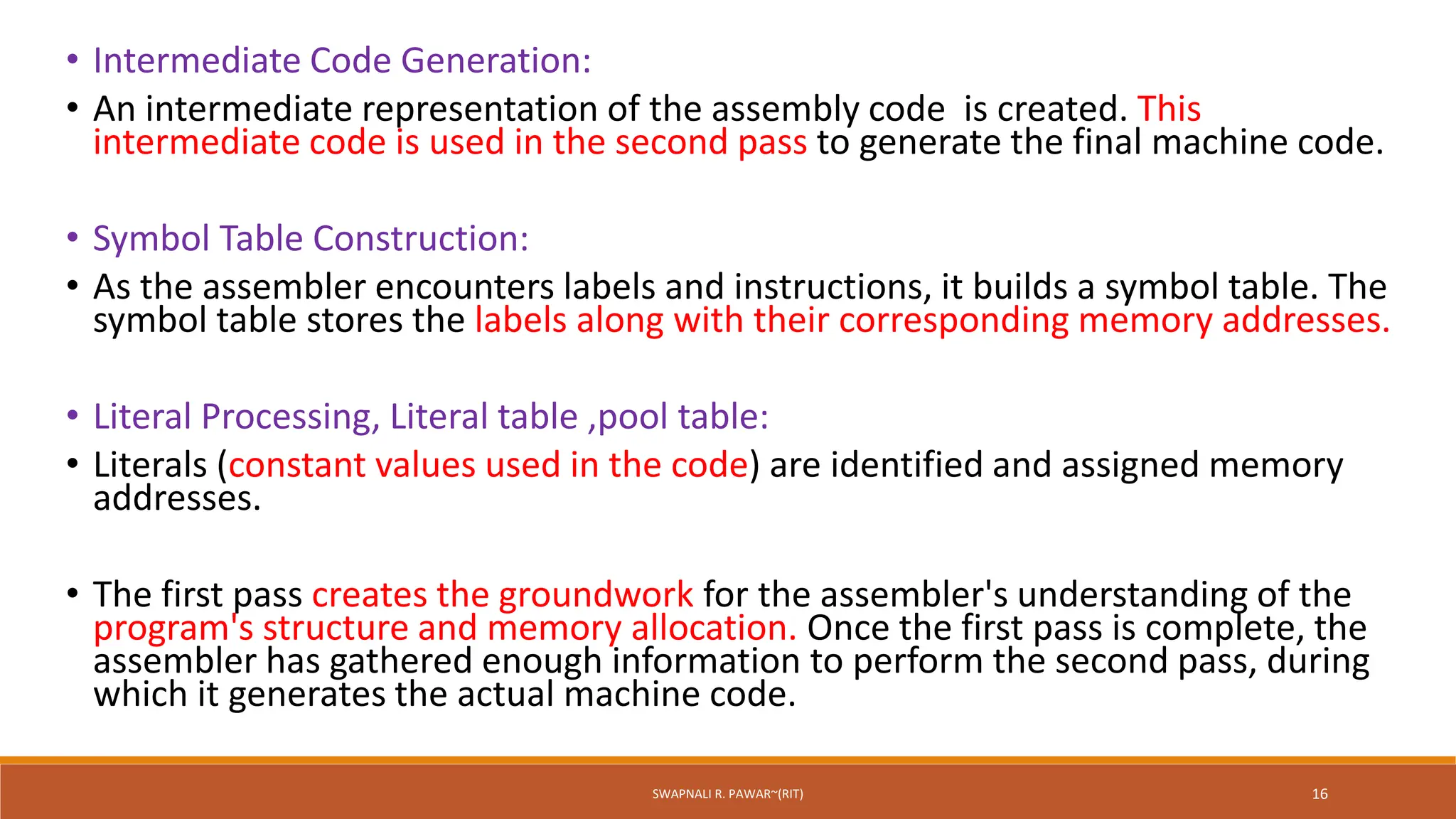 10.Design Of Two Pass Assembler in system software.pdf | Programming Languages | Computing