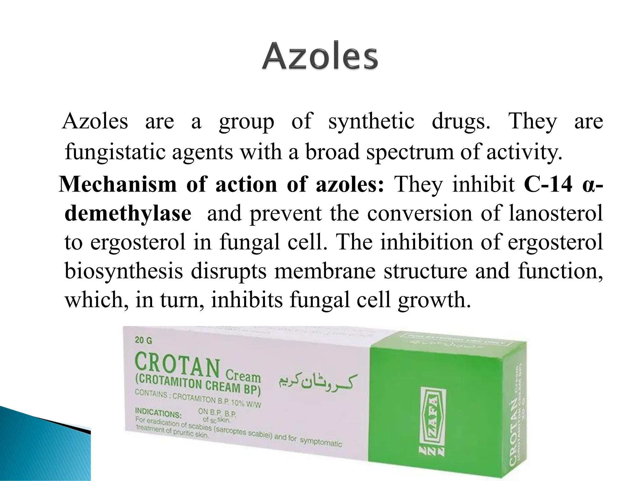 10. Antifungal drugs.pdf antifungal drugs classification and used | PDF