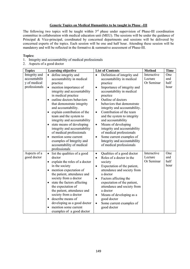 10. PHASE III.pdf MBBS SYLLABUS ALL TO KNOW | PDF | Infectious Diseases ...
