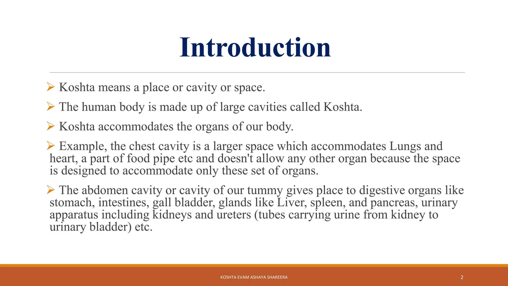 KOSHTA ASHAYA SHAREERA BY DR AJITH KUMAR | PPTX