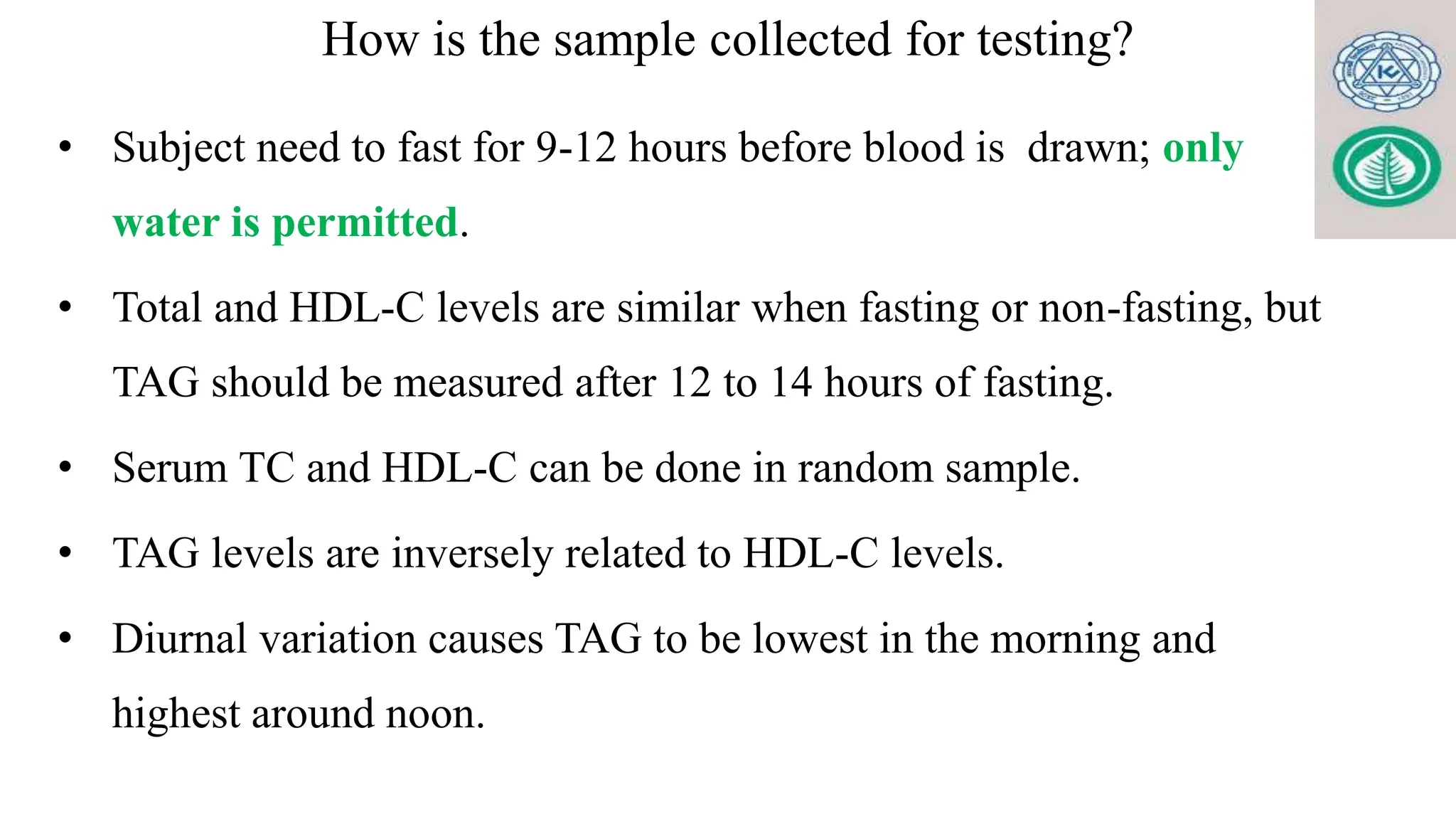 Lipid Profile test & Cardiac Markers for MBBS, Lab. Med. and Nursing.pptx