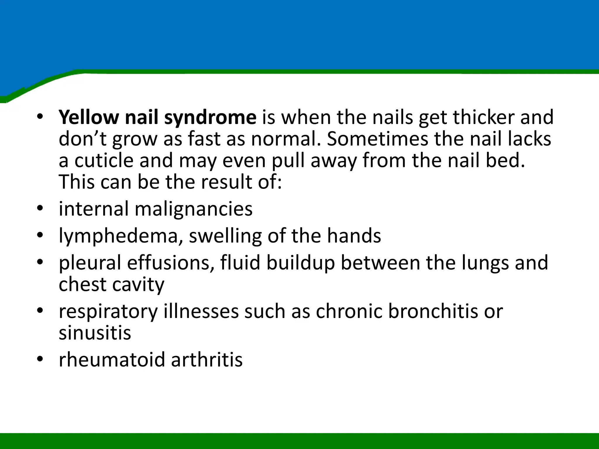 10. nail abnormalities.pptx Dermatolohgy | PPTX | Nail Care | Beauty