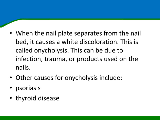 10. nail abnormalities.pptx Dermatolohgy | PPTX | Nail Care | Beauty