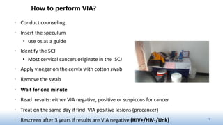CONCEPTS ON CERVICAL CANCER SCREENING.pptx