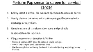 CONCEPTS ON CERVICAL CANCER SCREENING.pptx