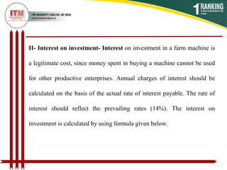 10. Operating Cost of tractor. Gate agriculture | PPTX | Agriculture ...