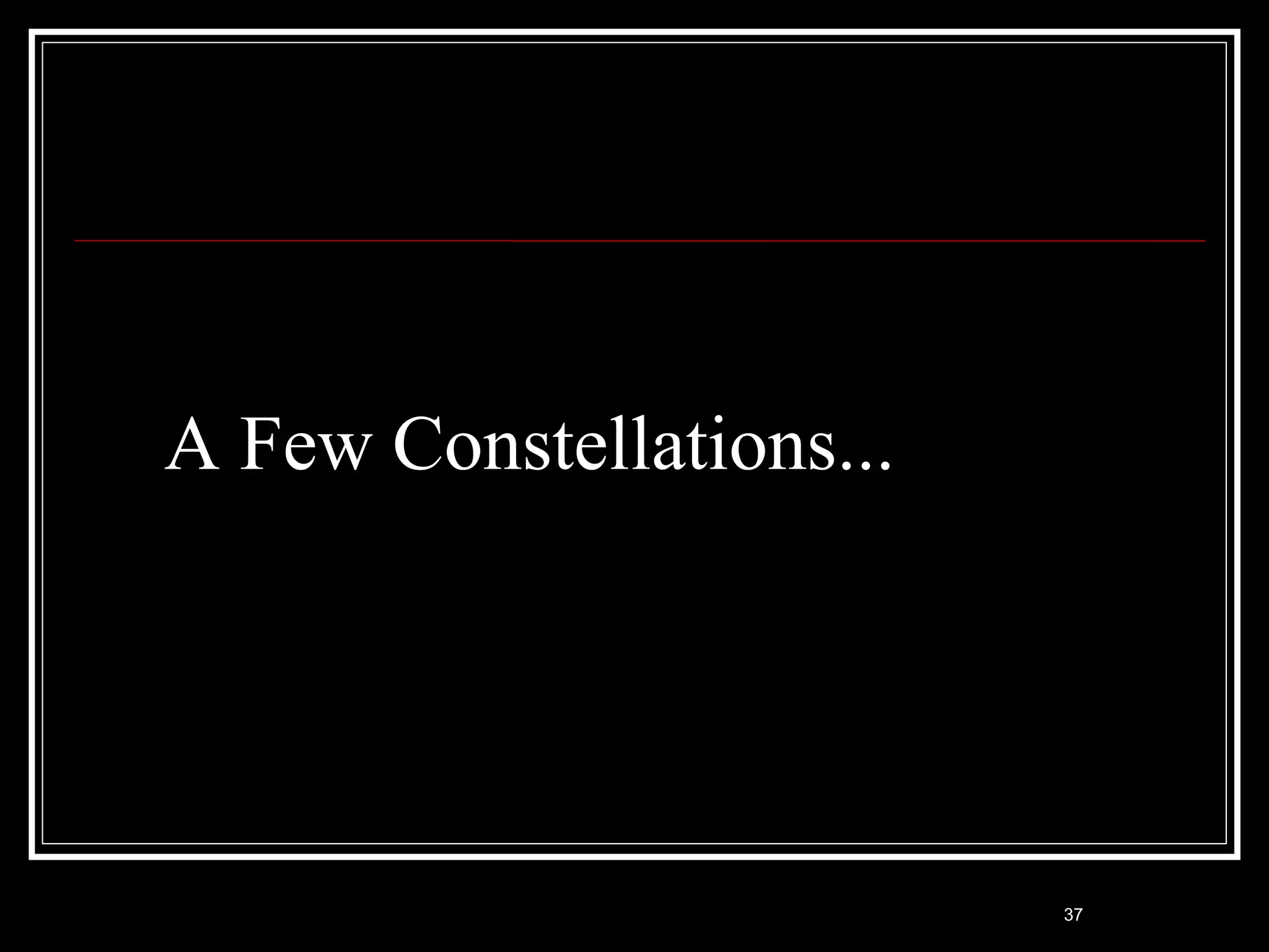 Sky at night. Stars. Constellation science | PPT