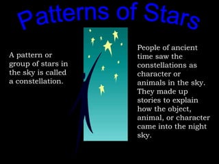 Sky at night. Stars. Constellation science | PPT