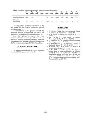 control of springback in sheet metal bending | PDF