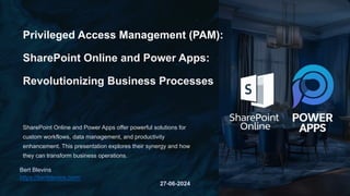 Revolutionizing Business Processes with SharePoint Online and Power ...