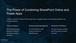 Revolutionizing Business Processes with SharePoint Online and Power ...