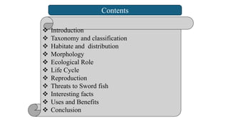 Sword Fish Introduction, Explaination.... | PPT