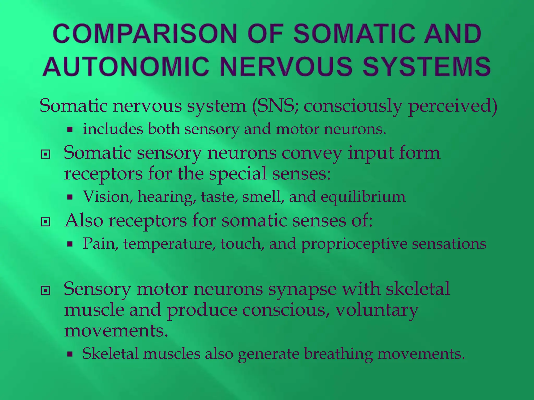 sensory receptor types and function ppt | PPTX