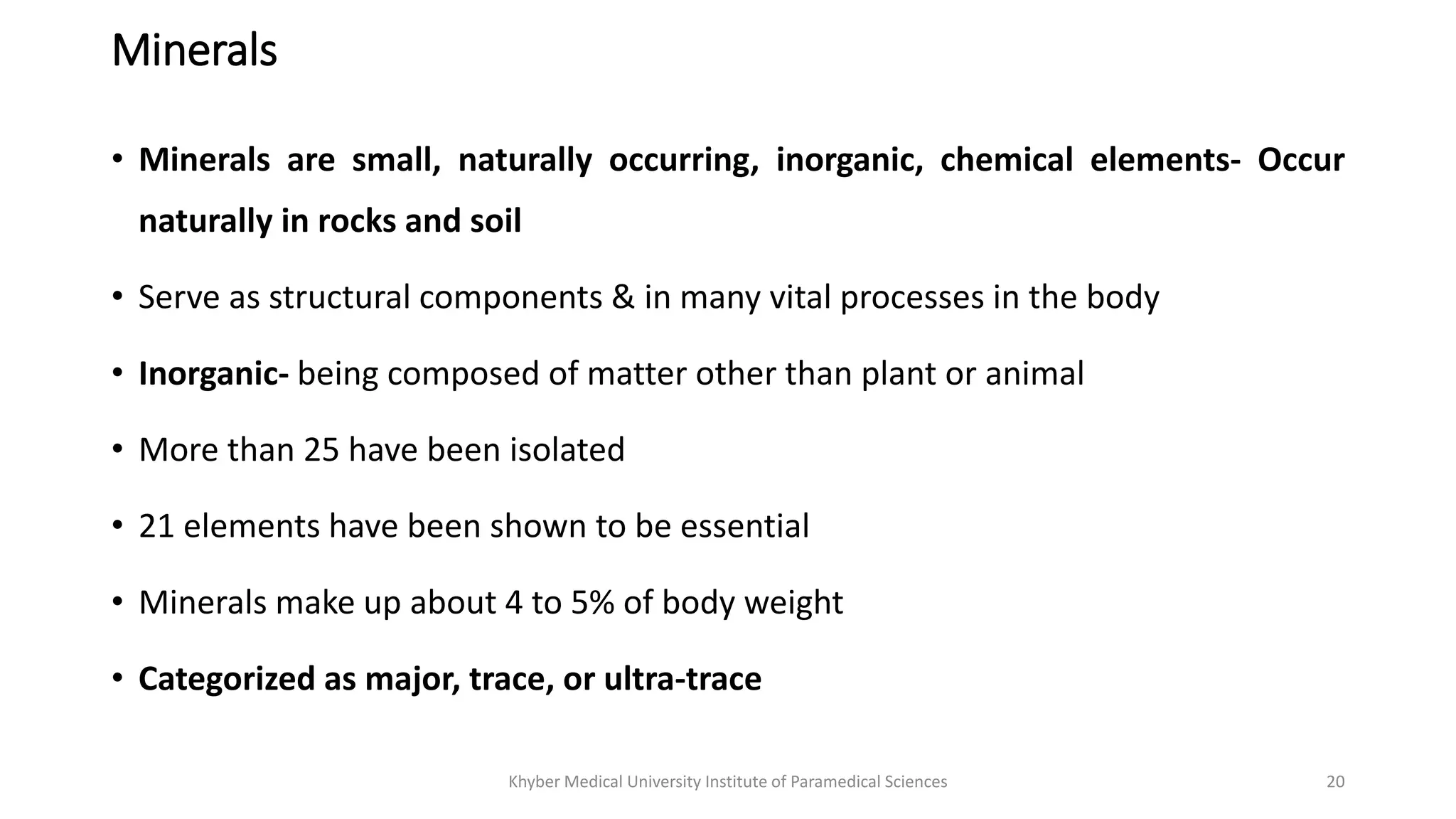 10. Vitamins and minerals.pptx biochemistry | PPTX | Digestive ...