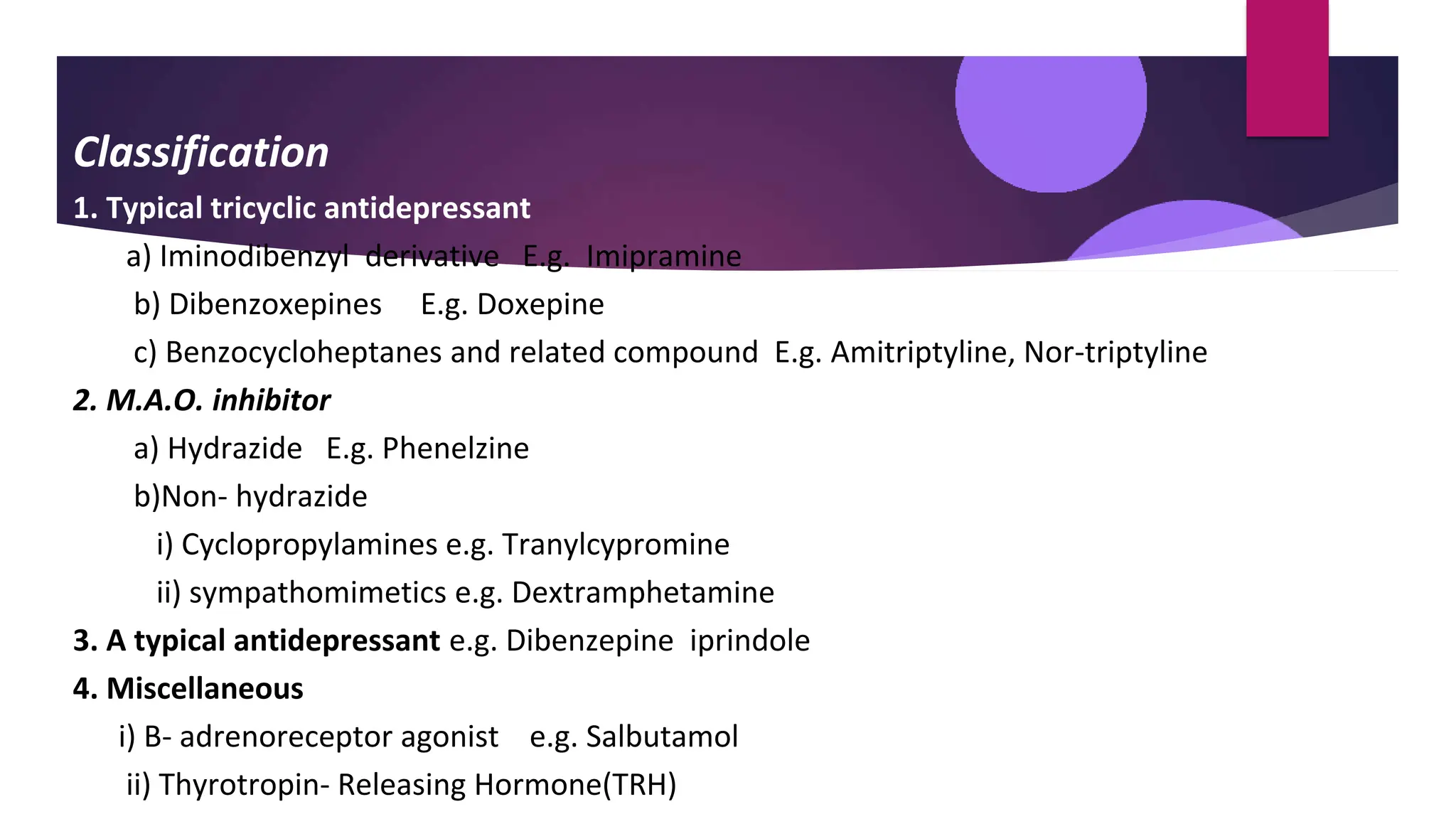Drugs acting on CNS-Introduction and Classification | PPT