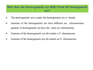 sex determination and sex linkage, Dr. Pratibha Bisen | PDF