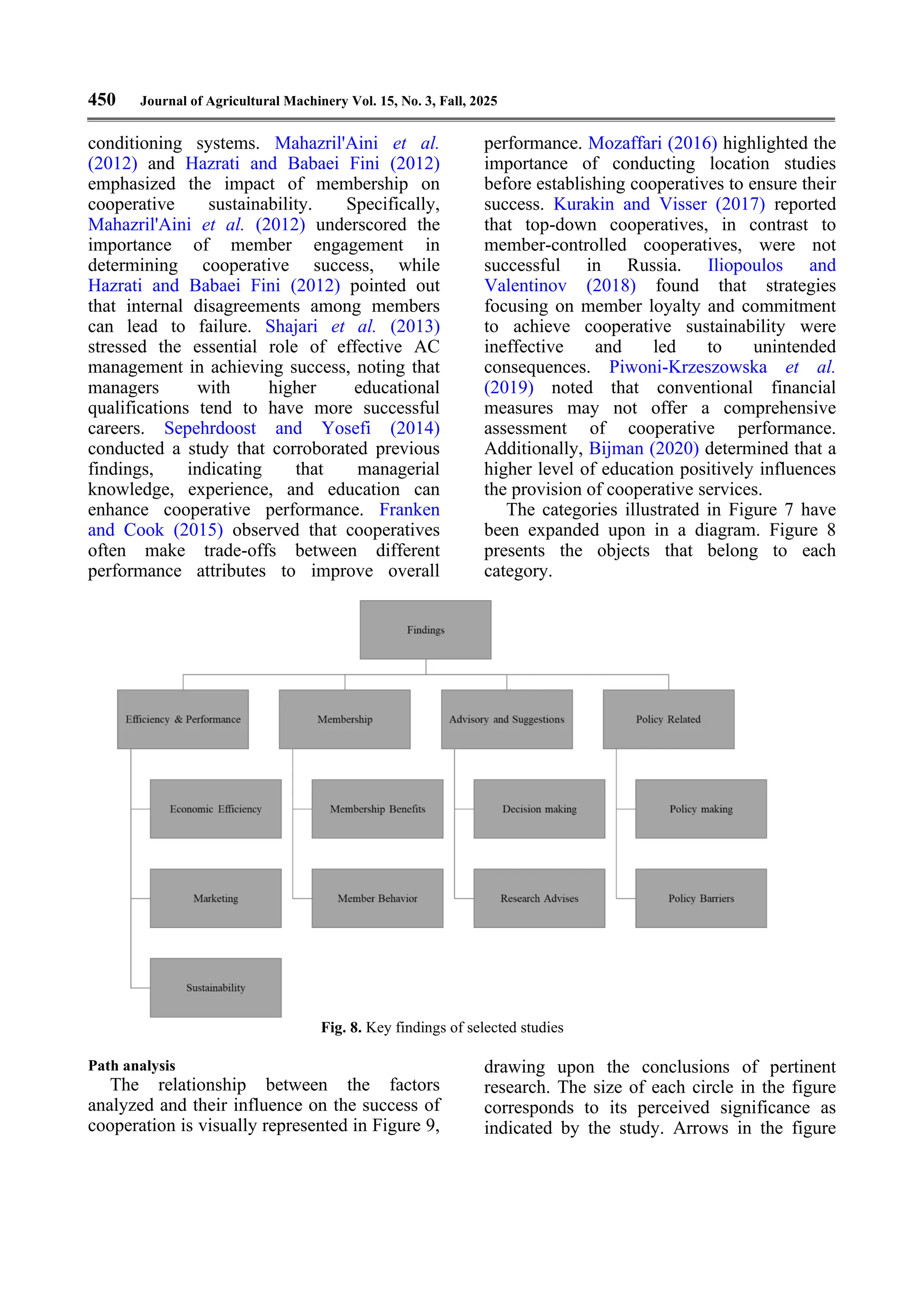 Developing a Methodological Framework for Agricultural Cooperatives Studies: A PRISMA Systematic ...