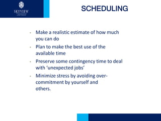 Time Management at any work place or organization | PPTX