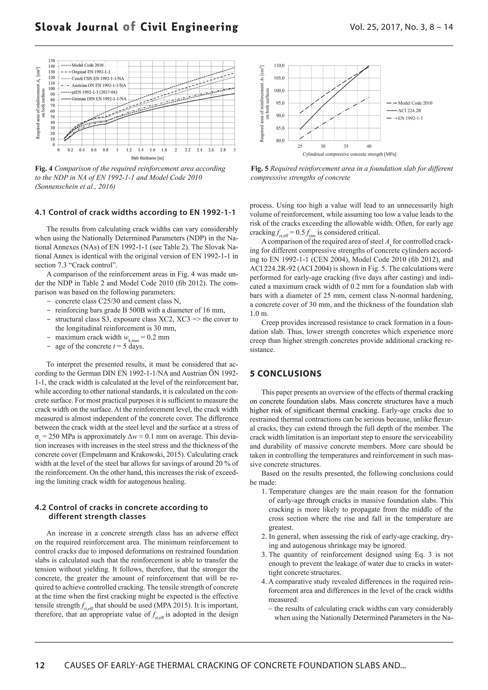 cause of early age cracking of concrete foundation | PDF