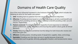 10.1 HEALTHCARE QUALITY & Evidence based practice.pptx