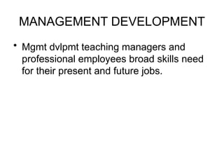 APPROACHES TO MANAGEMENT DEVELOPMENT.pptx