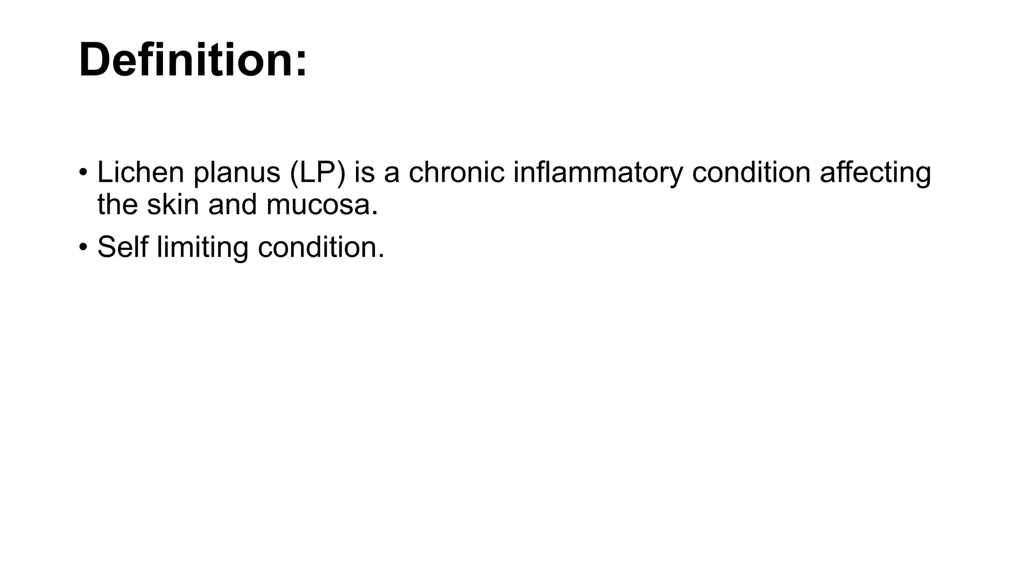 Lichen Planus disease - Dermatology speciality | PPT | Free Download