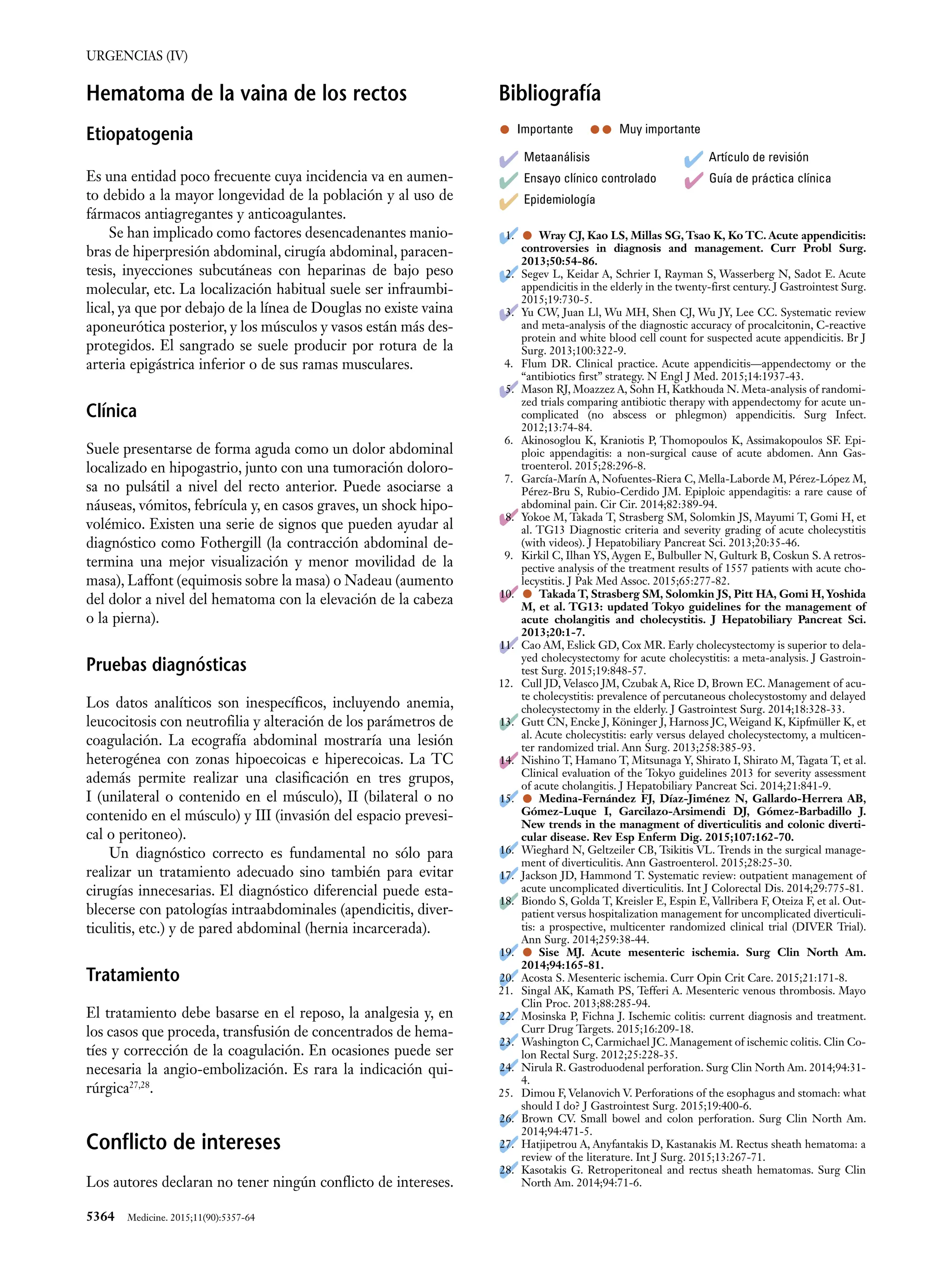 dolor abdominal en urgencias. : abdomen agudo | PDF