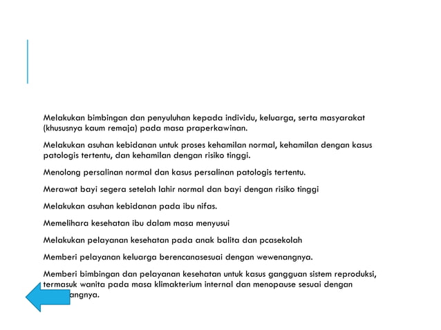 10. Peran dan Fungsi Bidan.pptx konsep kebidanan | PPT