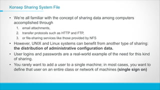Sharing system Linux using Network File Sharing | PDF