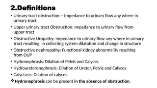 10.Upper Urinary Tract Obstruction.........pptx