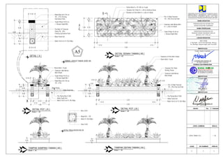 Gambar Contoh DED madrasah aliyah negeri, dengan detail struktur ...