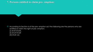 10. RIGHT OF PRE-EMPTION and its tools.pptx
