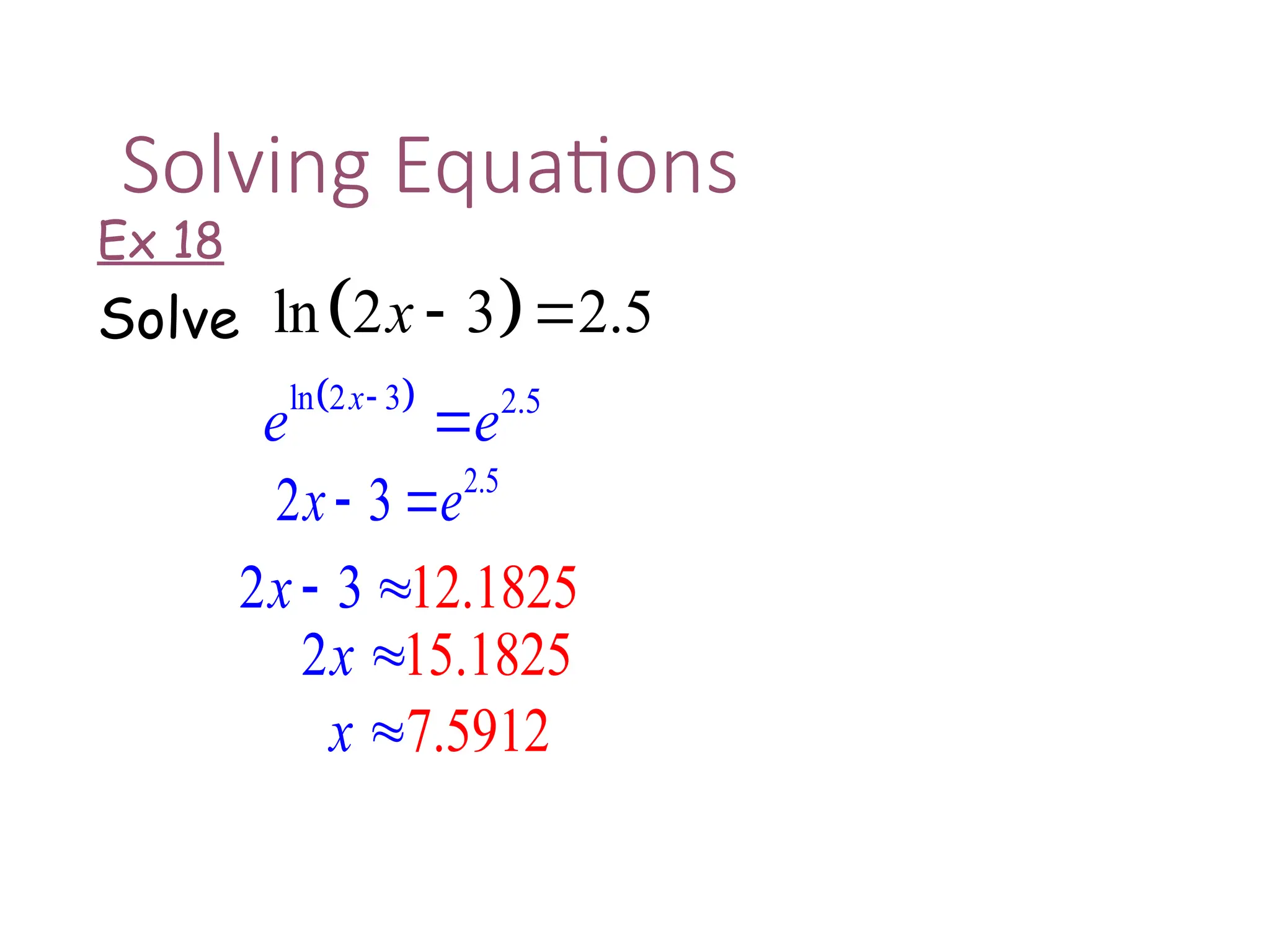Properties of Natural Logarithmic functions | PPTX