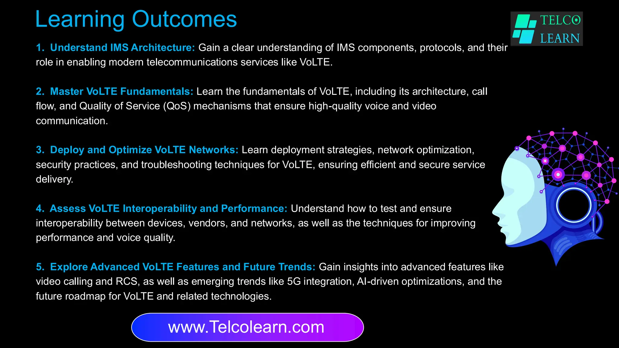 VoLTE and IMS Overview Training by TelcoLearn | PDF