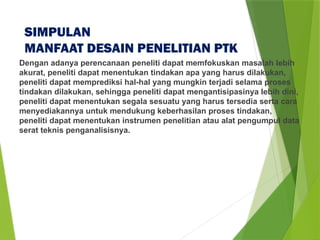 Desain Prosedur PTK pada kelas anak usia dini | PPT