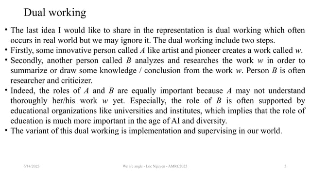 We are angel - AMRC2025 (presentation slides)? | PPTX