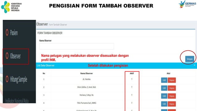 10. APLIKASI INM atau indikator nasional mutu untuk puskesmas | PPTX