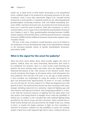 The Endocrine Control of Puberty-Hormonal change during puberty | PDF