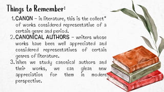 Canonical Philippine National Artists in Literature | PDF