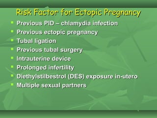 Lecture of ectopic pregnancy gynecology .ppt
