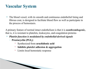 HEMOSTASIS in the era of modern medicine.ppt