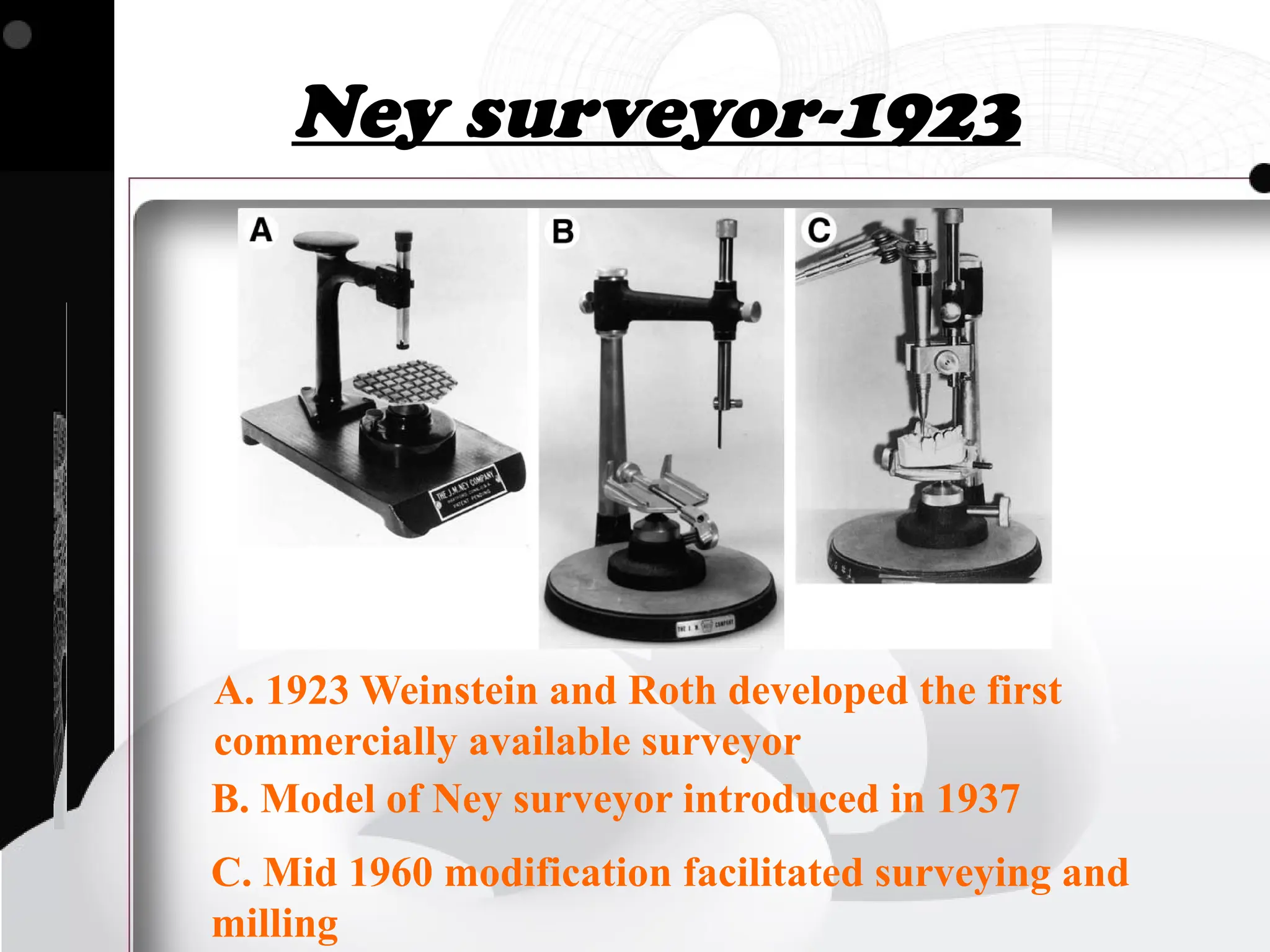 surveyor and surveying procedure presentation | PPTX