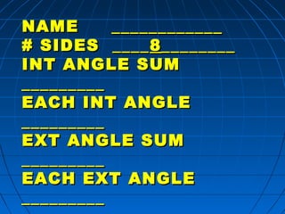 10 2 diagonals and angle measure | PPT