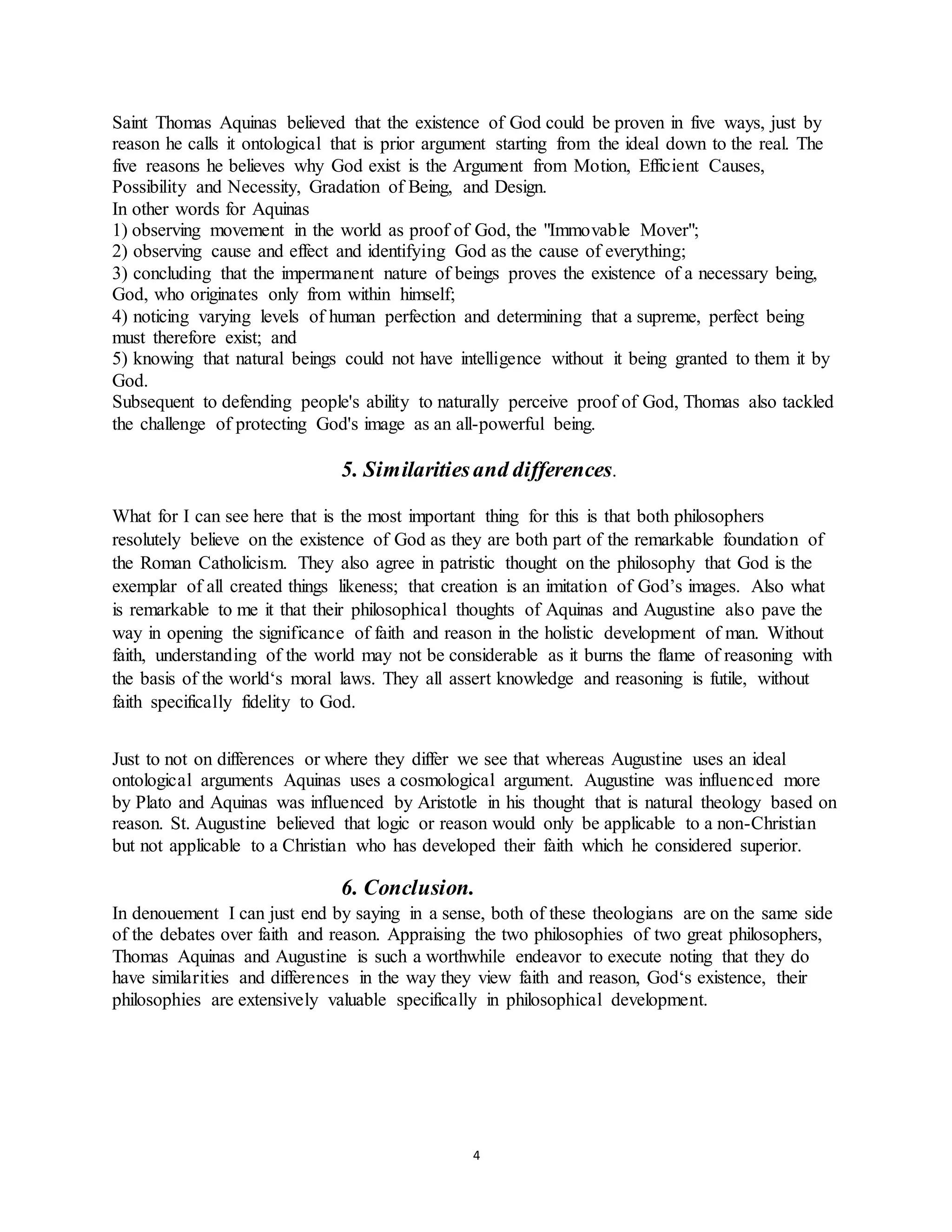 st. augustine and st thomas. | DOCX