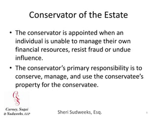 Conservatorships in California | PPTX