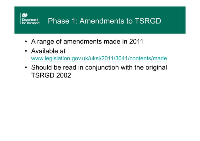 TSRGD Roadshow 10 30am sally gibbons | PPT