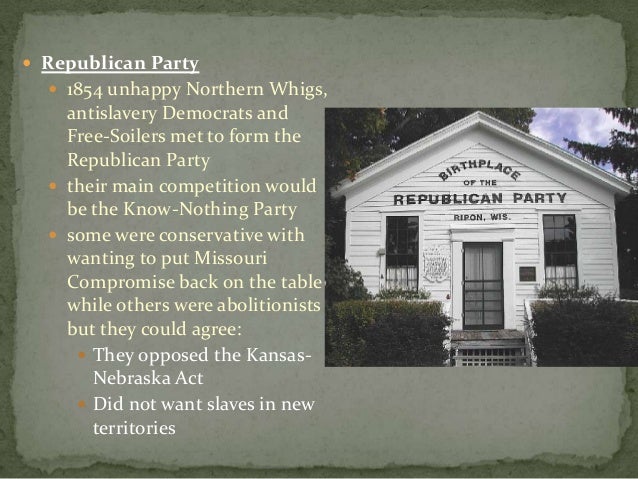 1854 Republican Party