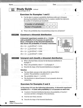 Intermediate Algebra: 10.4 10.6 review | PDF